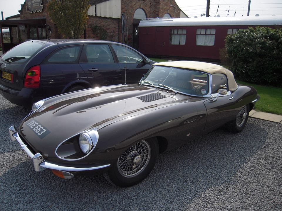E Type Jaguar restoration
