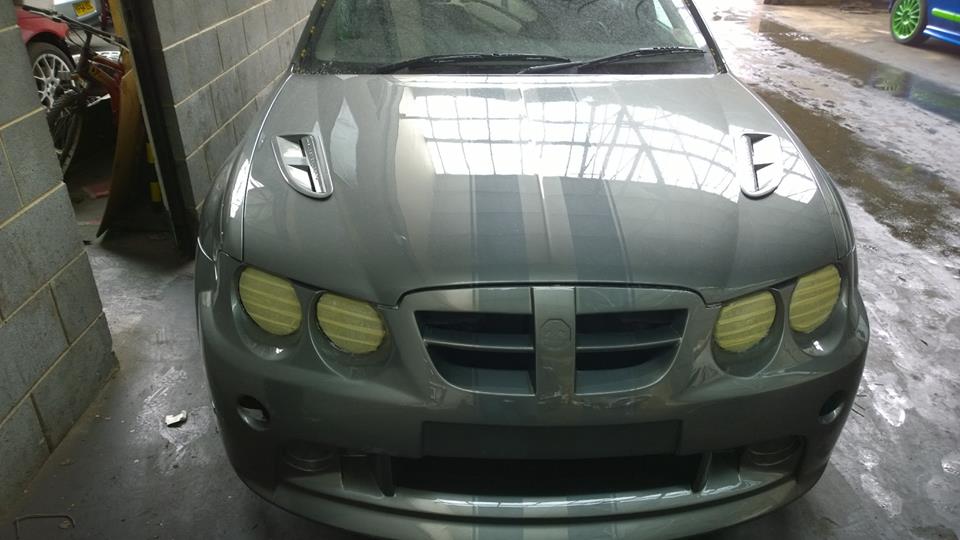 MG ZT Body Kit modification