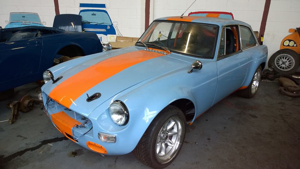MGB GT modification